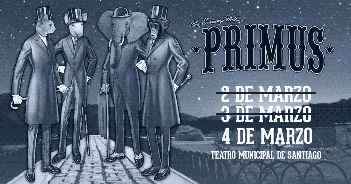 Primus en Chile | Venta oficial de entradas 2017