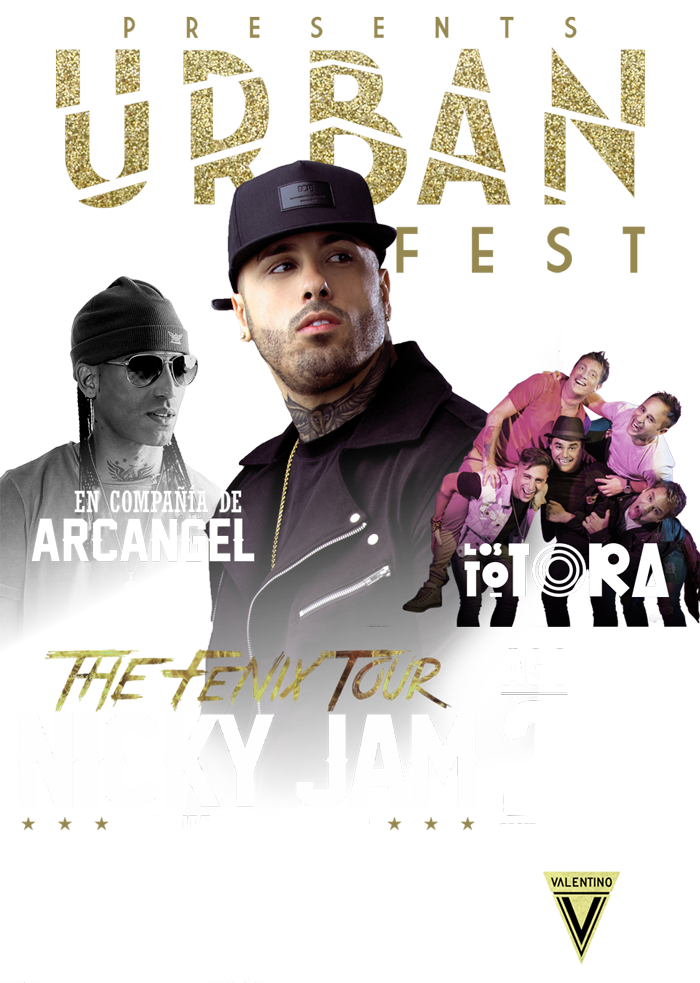 Urban Fest 2016 - Nicky Jam + Arcángel | Venta de entradas