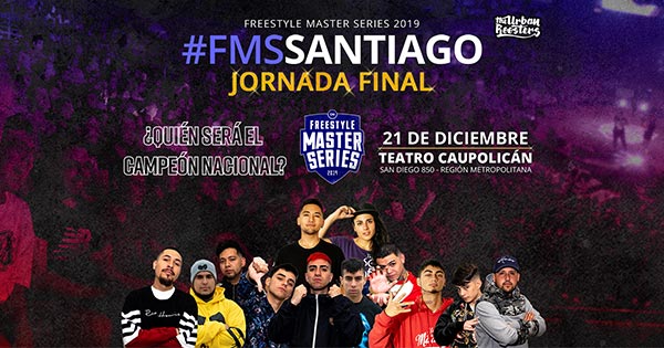 Jornada Final Freestyle Master Series 2019 - Venta Oficial de Entradas
