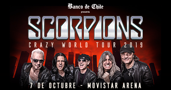 Scorpions en Chile - Venta Oficial de Entradas